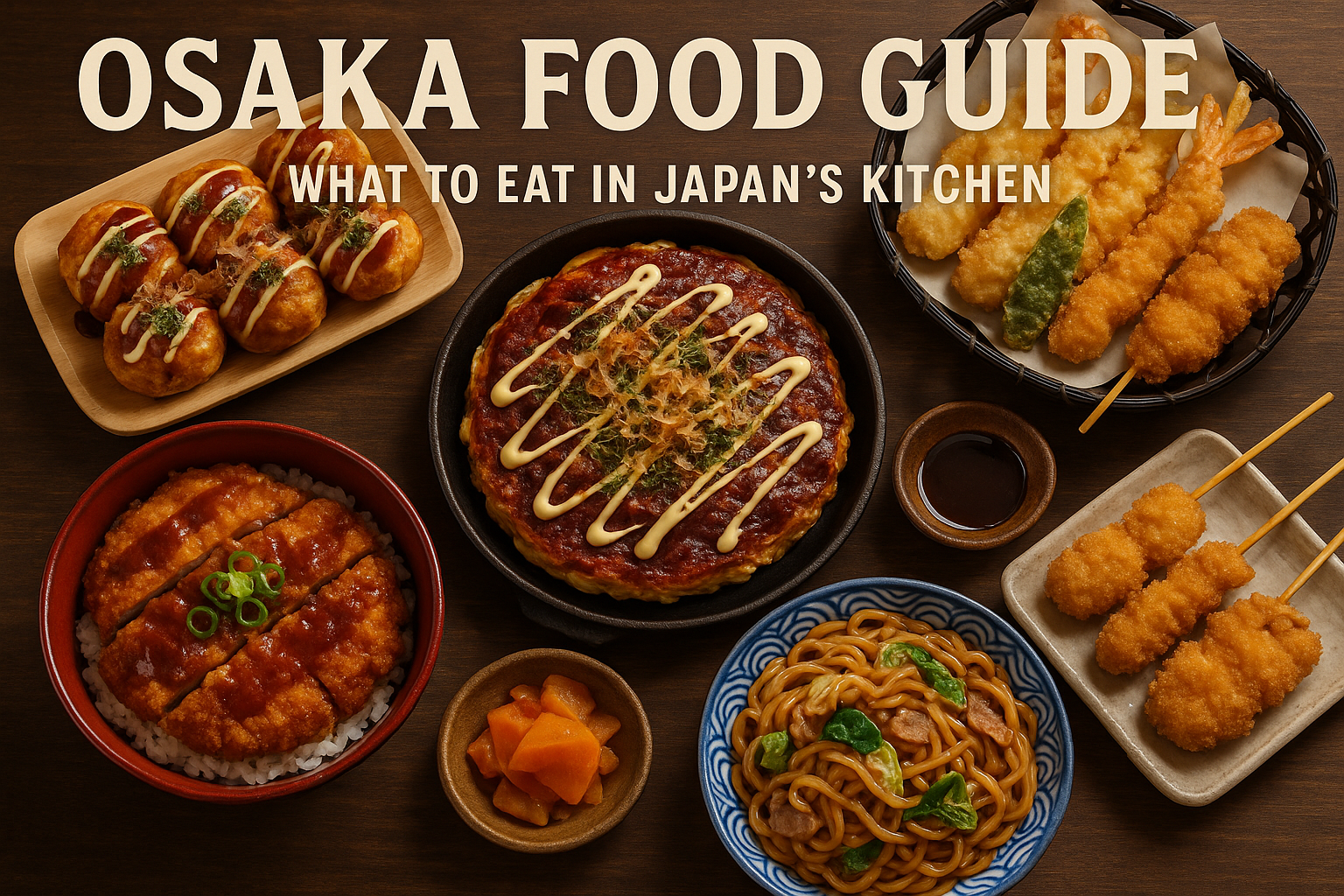 Osaka Food Guide: What to Eat in Japan's Kitchen | Japan Travel Guide ...
